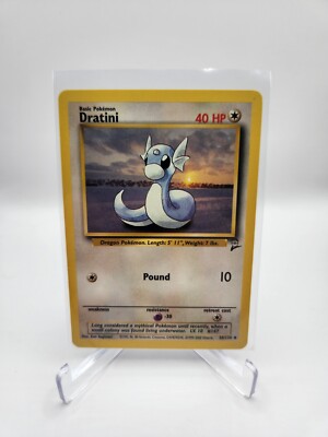 Dratini 38/130 Base Set 2 Pokémon TCG Uncommon Non Holo NM | eBay