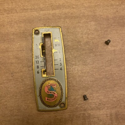 Singer 328k Sewing Machine Replacement OEM Part Badge Plate | eBay
