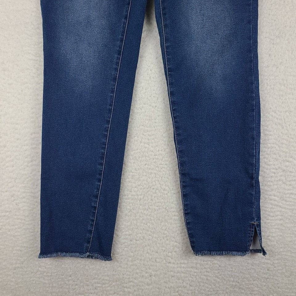 Nicole Miller Jeans Womens 12 SOHO High Rise Ankle Skinny Medium Wash ...