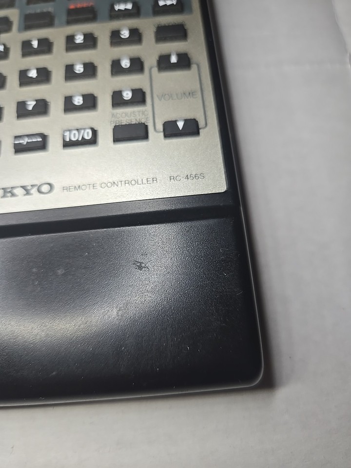 Genuine ONKYO RC-456S Audio Video Receiver Remote Control Tested Works ...