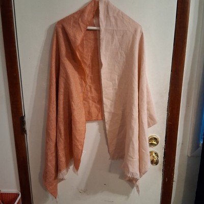 Pink Colorblock Scarf Shawl 2 Tone Gertex Target Acrylic EUC Super Soft ...