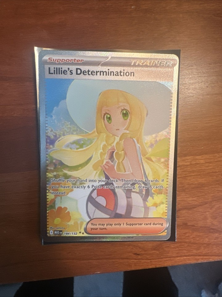Pokemon Lillie's Determination SIR 184/132 Mega Evolution ENGLISH Pack ...