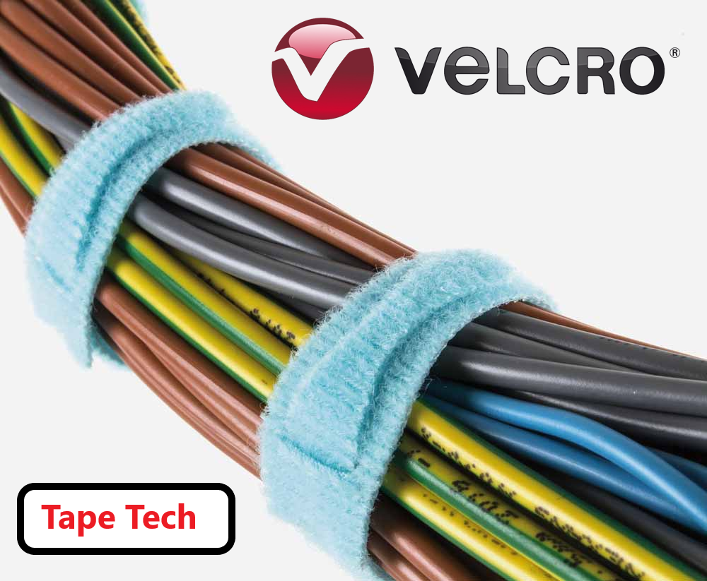 VELCRO® ONE-WRAP TIES Double Sided Hook & Loop Reusable Strapping Tape ...
