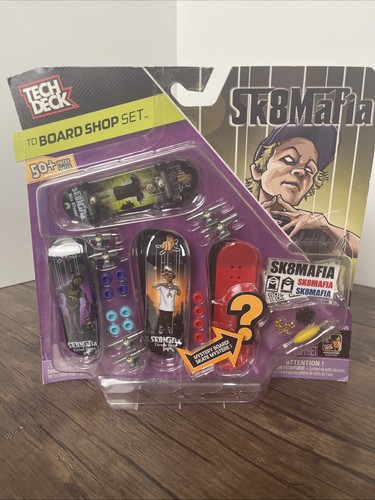 Tech Deck Sk8Mafia Board Shop Set NIP Kellen James Wes Kremer Carelle ...