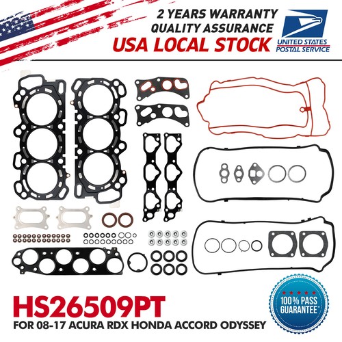 MGT HS 26509 PT Cylinder Head Gasket Set For Select 08-17 Acura Honda ...