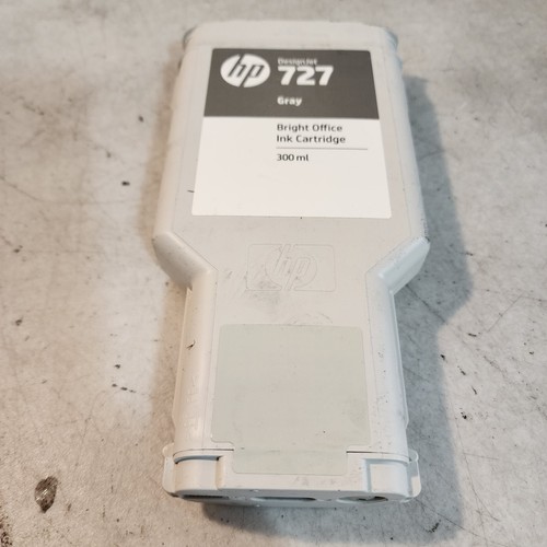 HP F9J80A 727 Grey Ink 300ML 2024 Genuine New OeM Open Box free ship | eBay