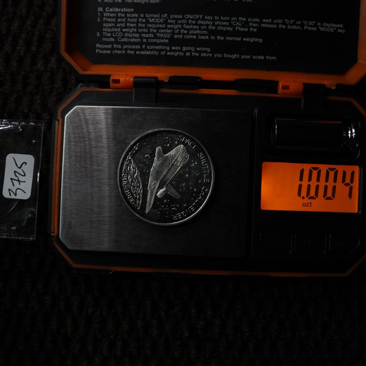 Space Shuttle Challenger Coin Ebay
