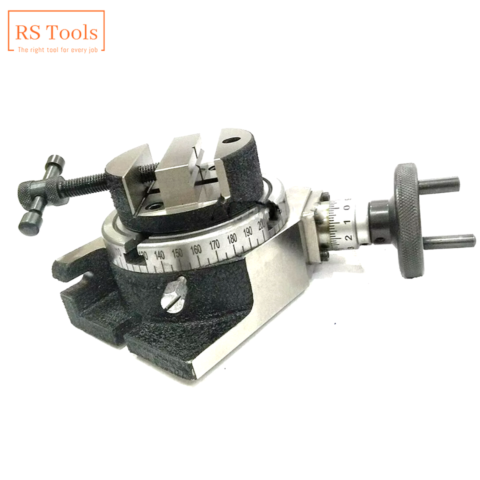 4'' Rotary Table Milling Indexing and 100mm Round Vice/Vise Machine ...