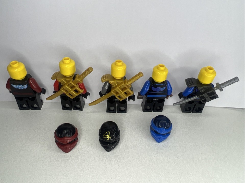 Lego Ninjago Cole , Jay And Kai Skybound Lot | eBay