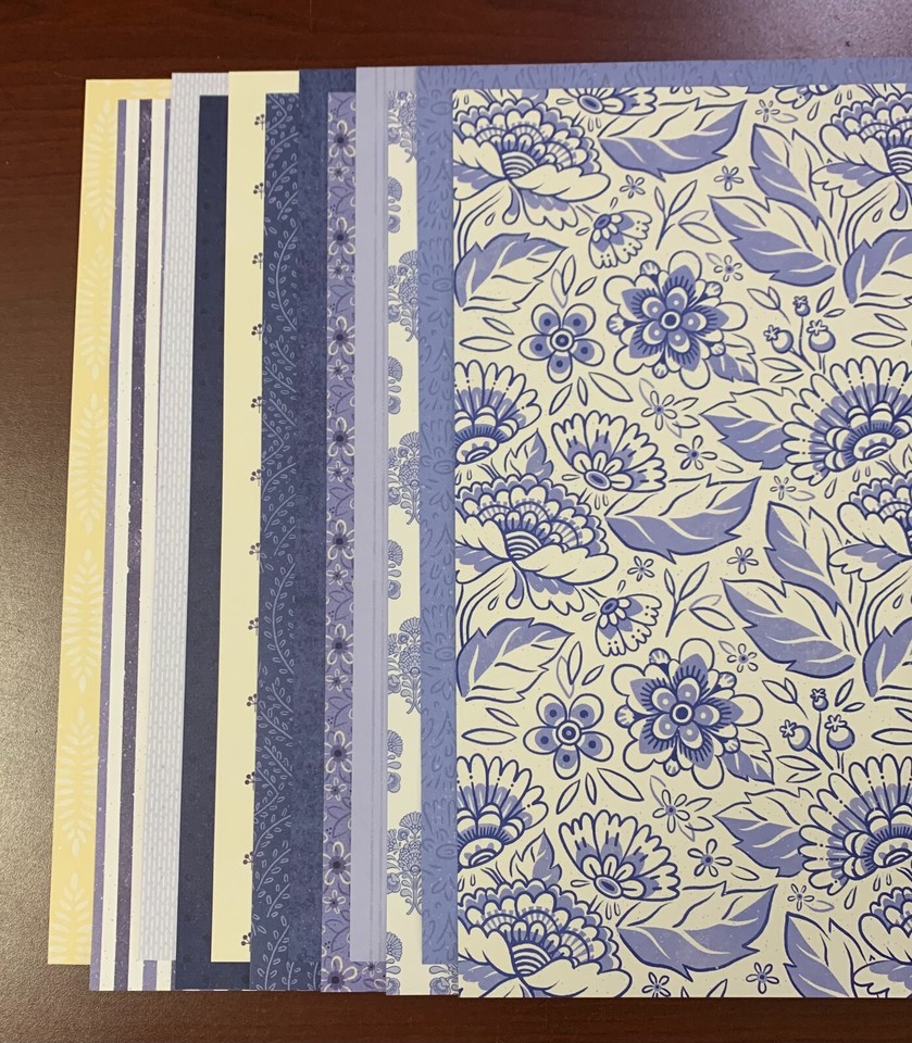 Rare & Current Creative Memories Paper Pack 12x12 Double Sided Printed ...