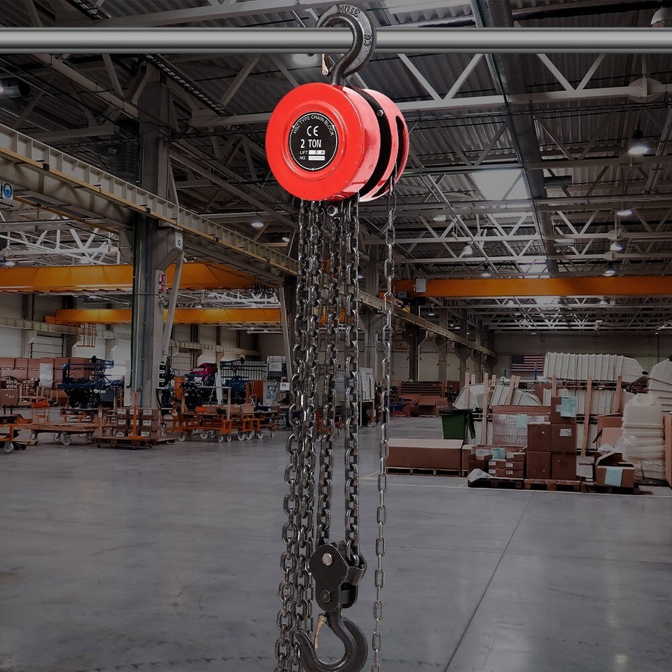 Heavy Duty 2/3Ton Ratchet Chain Hoist Chain Block Hoist Manual Chain ...