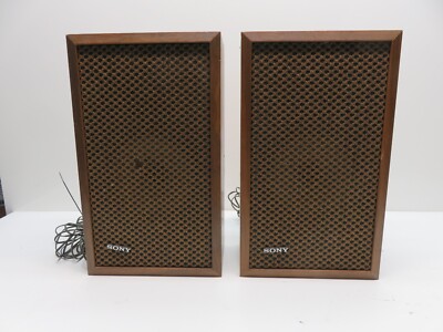 Sony SS-510 Speaker Pair | eBay