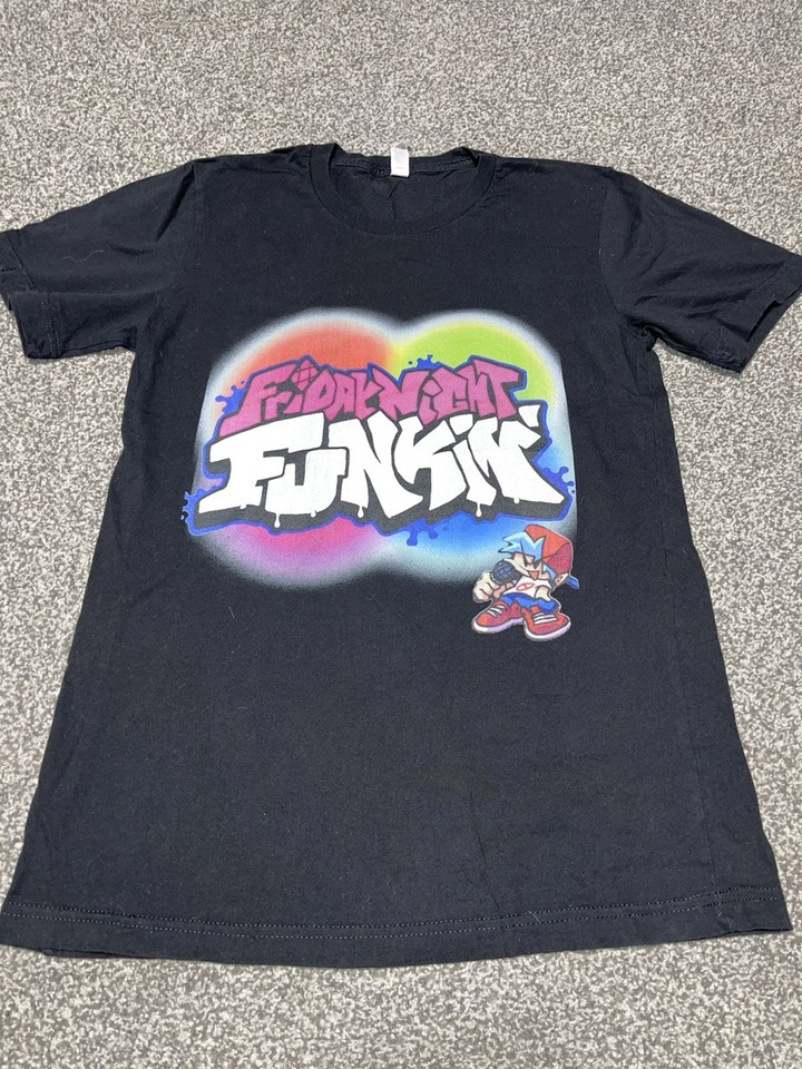 Kids Girl Boy 10 11 Years Small Friday Night Funkin graffiti Boyfriend ...