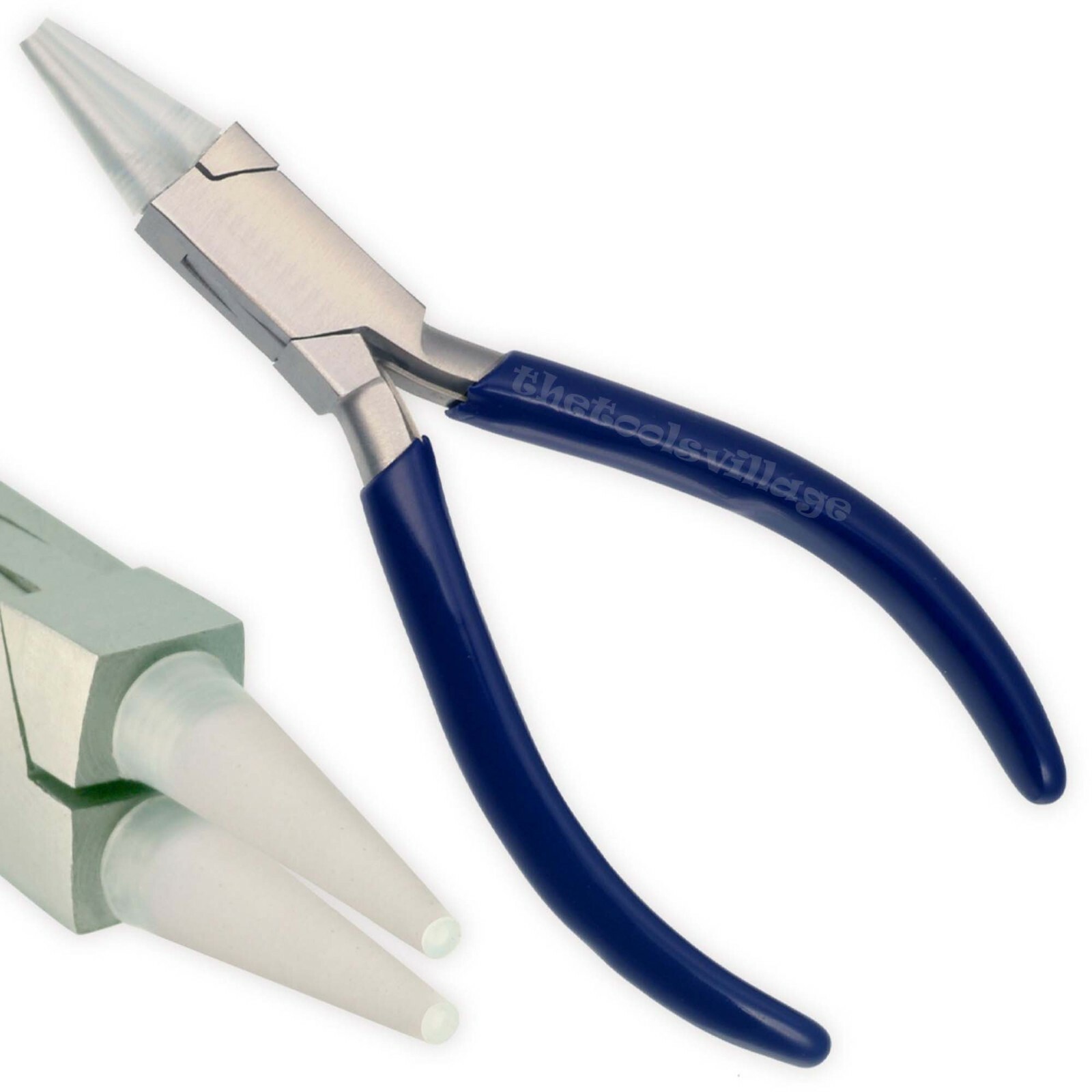 Round Nose Nylon Jaw For Hobby Craft Wire Bending Forming Jewelry ...