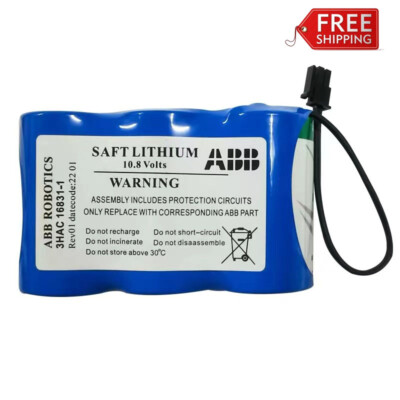 3HAC13150-1 3HAC16831-1 Battery for ABB 10.8V 17000mah Backup Charging ...
