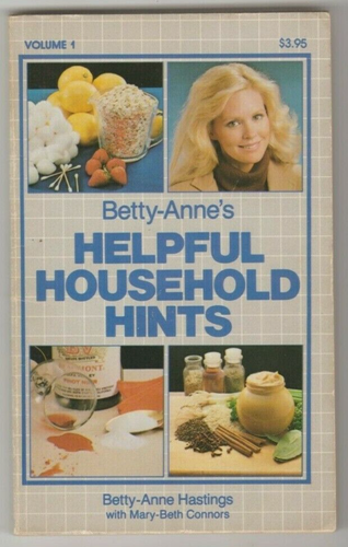 Helpful Household Hints Volume 1 By Betty Anne Hastings | eBay
