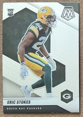 Eric Stokes 2021 Panini Mosaic Rookie #347 Green Bay Packers Football ...