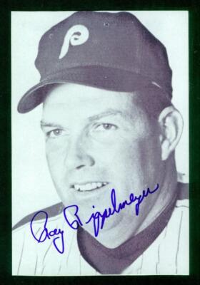 #0948, 4" x 6" Photo Card, Signed-Autographed, Ray Ripplemeyer, Phila ...