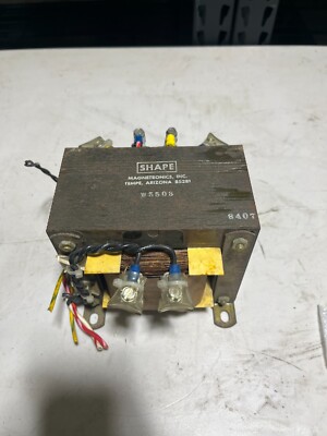 SHAPE MAGNETRONICS W5508 TRANSFORMER 8407 DC AC | eBay