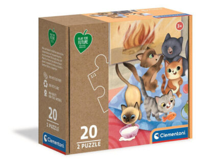 Puzzle 2x20 elementów. Pupile | eBay UK