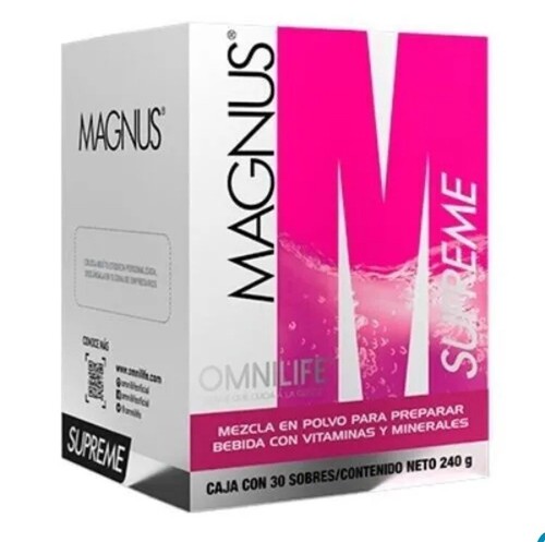 Omnilife Magnus Supreme | OML | Energy & Brain Supplement | Box w/ 30 ...