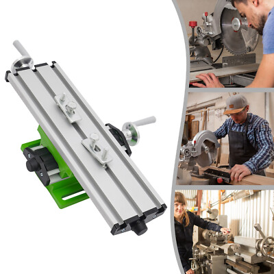 Cross Slide Drill Press Bench Axis Mill Machine Work Table Compound ...