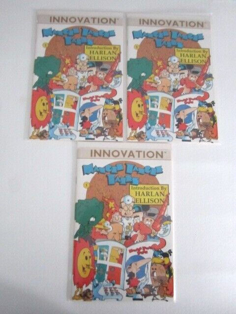THREE (3) MANGLE TANGLE TALES #1 INNOVATION 1990 COMIC books | eBay