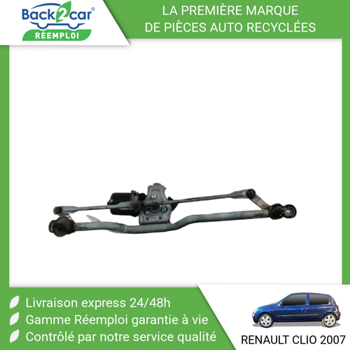 🏆 MECANISME ESSUIE-GLACE AVANT RENAULT CLIO II CAMPUS 06- 7701207956 | eBay
