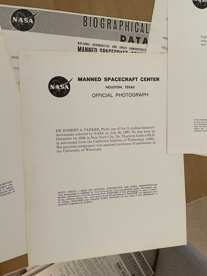 Astronauts Lot of 7 Authentic Original NASA Lithographs Autopen ...