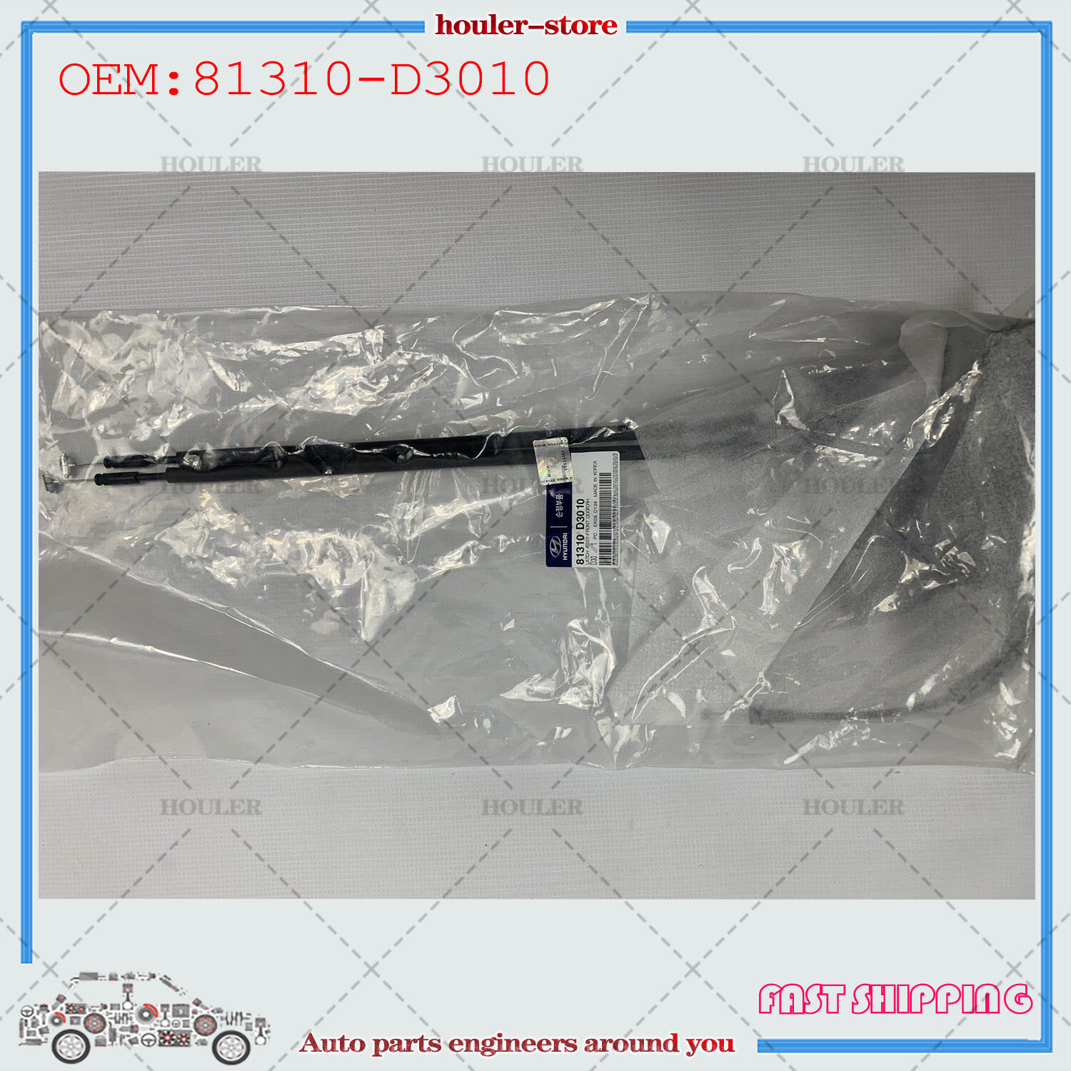 Hyundai OEM 16-17 Tucson Front Door-lock Actuator Motor 81310D3010 for ...