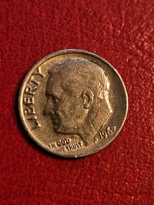 1967 Dime No Mint Mark, Very Rare, Full Bands , This One Is a ...