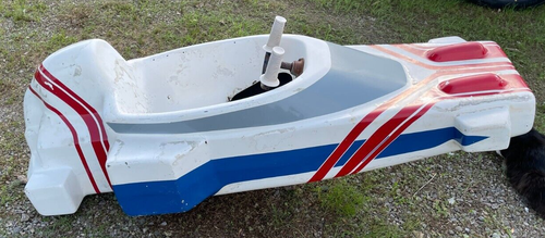 Vintage Coin Operated Space Ship? Speed Boat? Kiddie Ride 60" X 24 ...