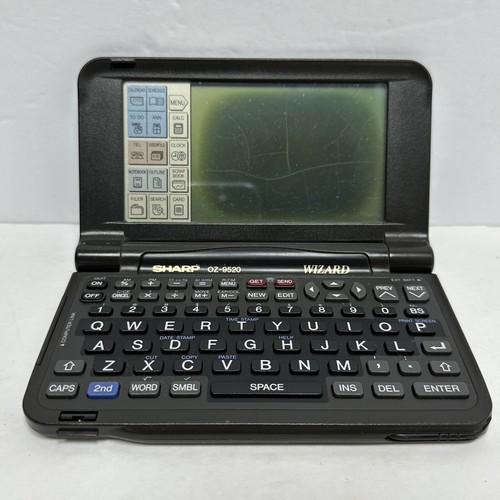 Sharp Wizard OZ-9520 Black Handheld 512kb Data Organizer Digital PDA | eBay