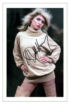 DEBBIE HARRY Signed Autograph PHOTO Gift Signature Print Music Blondie ...