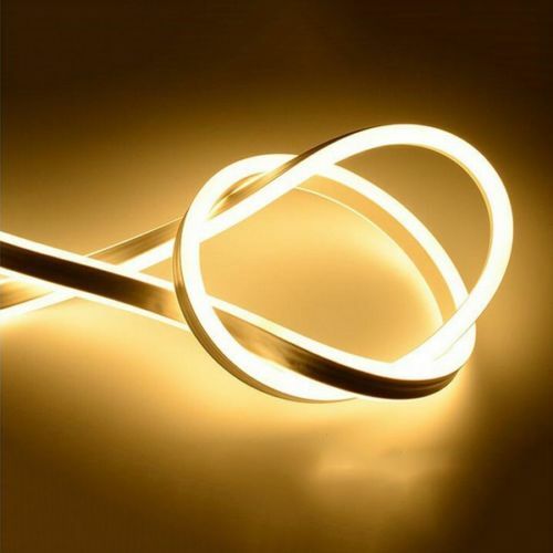100ft LED Flex Neon Rope Light Strip Building Wedding Garden Sign Decor ...