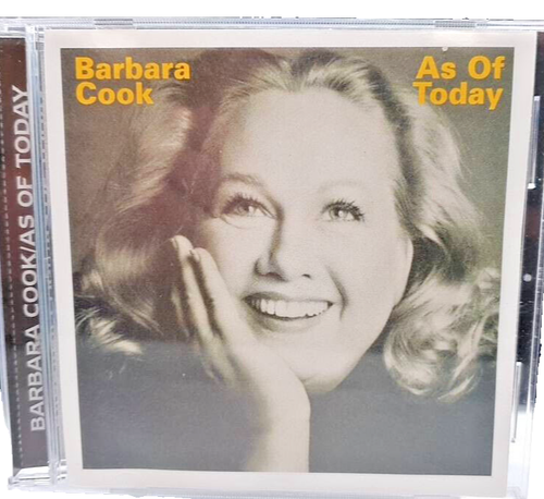 BARBARA COOK: AS OF TODAY MUSIC CD, 9 GREAT TRACKS, KOCH RECORDS . E8 ...