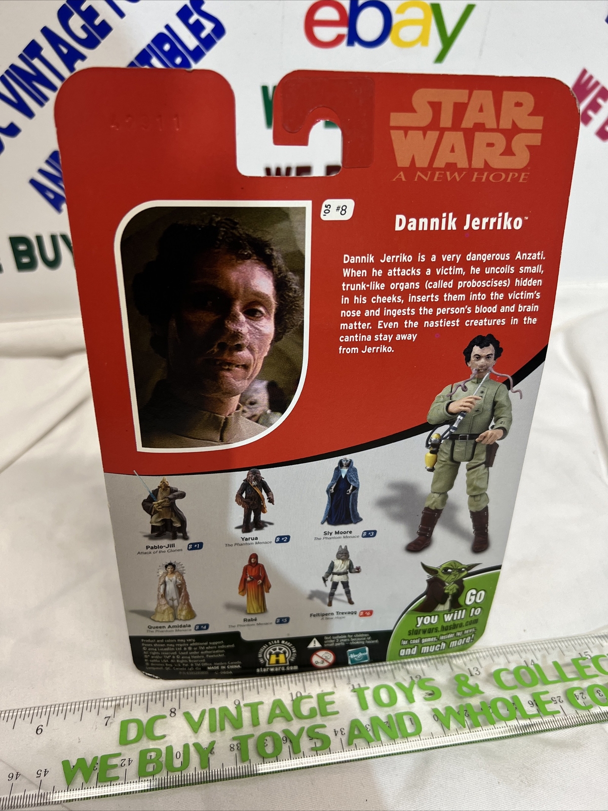 Dannik Jerriko Cantina Encounter Figure Star Wars Anh 2004 Hasbro on ...