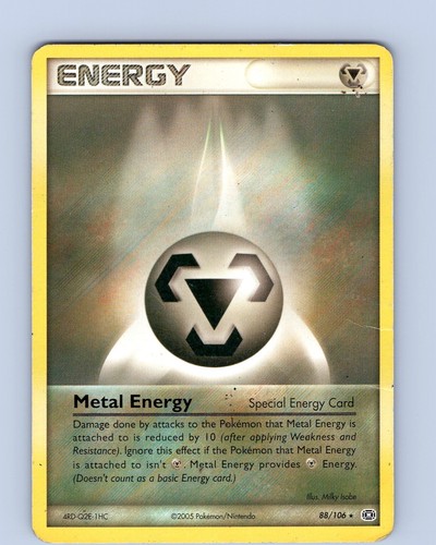Pokemon TCG Metal Energy Emerald 88/106 Regular Rare Card Played MP | eBay