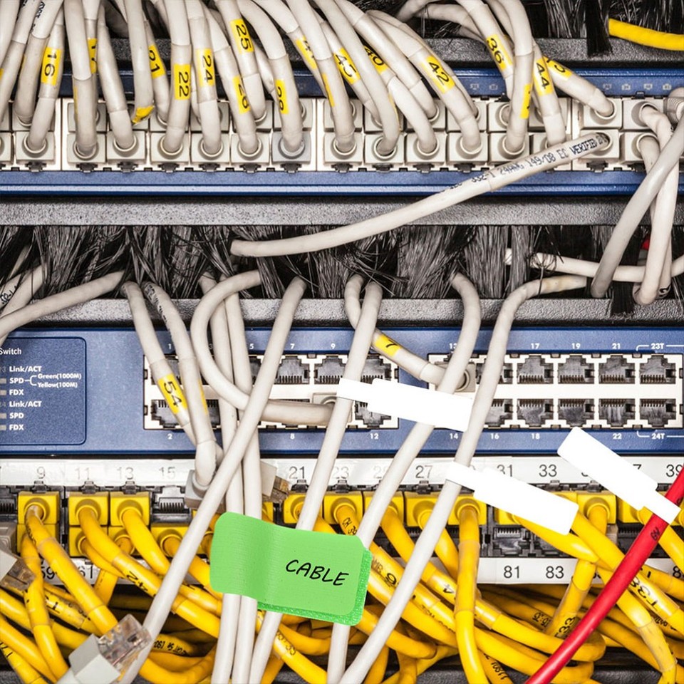 32 Pcs Cord Tags Labeling Labels Cable Identification Organization | eBay