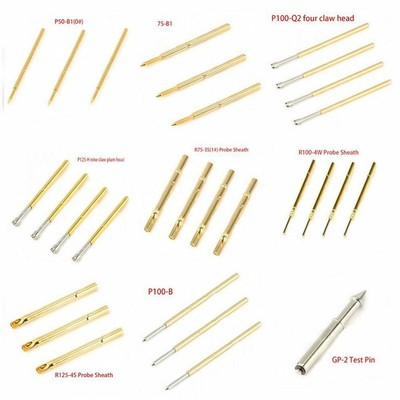 Reliable Contact Spring Test Probe Pogo Pin for Gold Finger PCB Testing ...