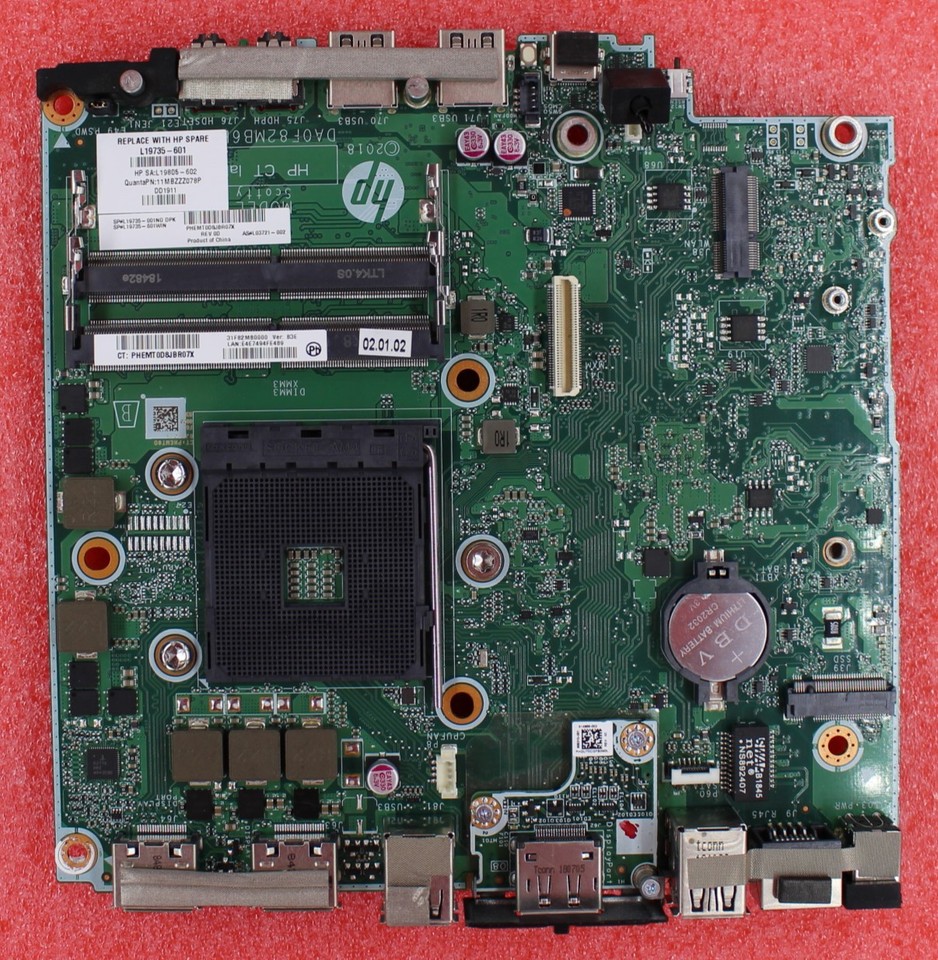 L19735-601 - HP EliteDesk 705 G4 DM Bristol Ridge Win System Board | eBay
