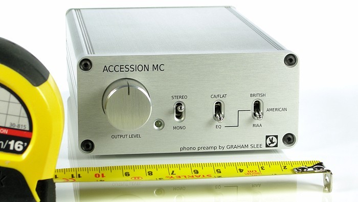 Graham Slee Accession MC Phono Stage with PSU1 Enigma Power Supply ...