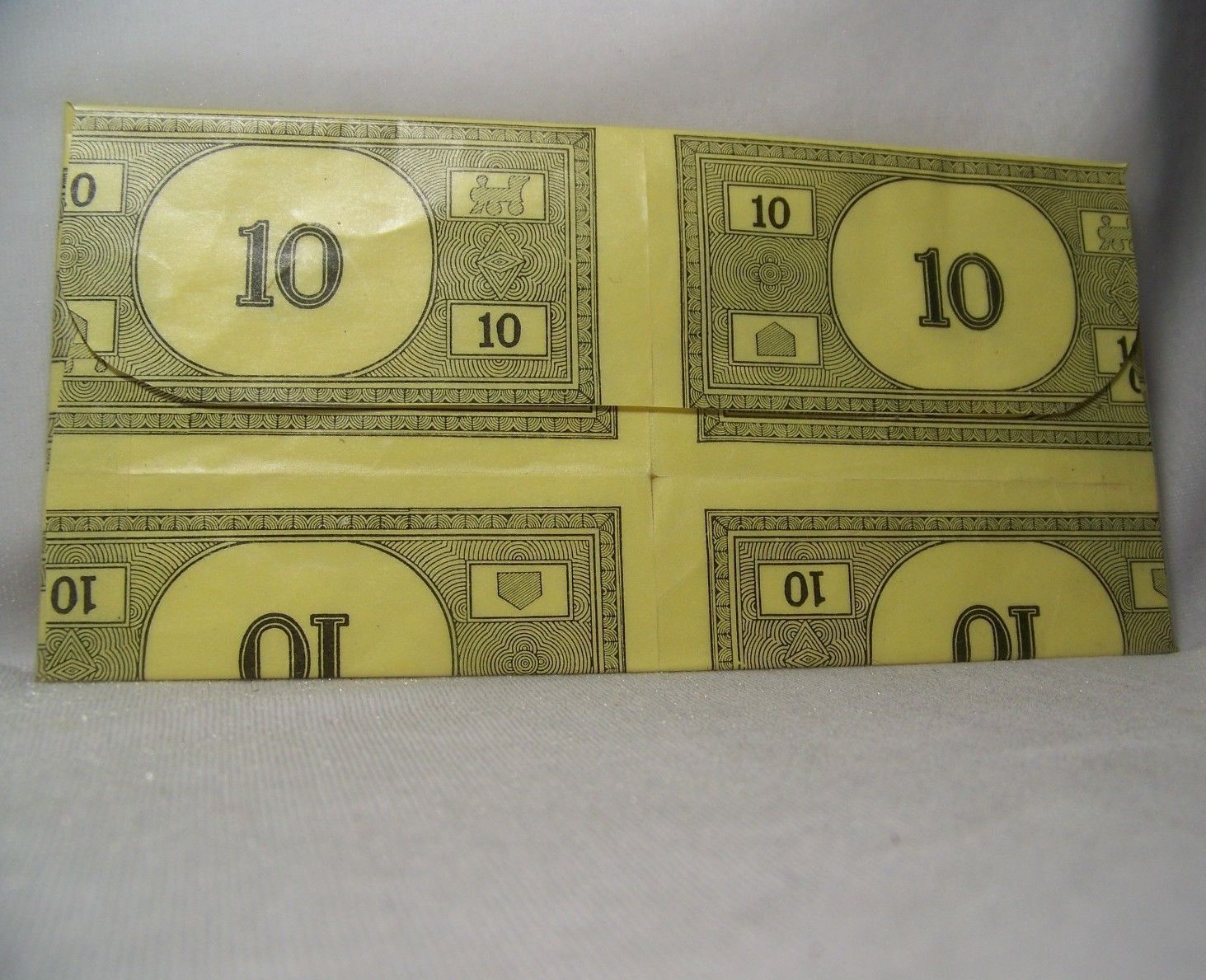 Vintage $1.00 Monopoly Money Wallet Crafted Billfold Board Game | eBay