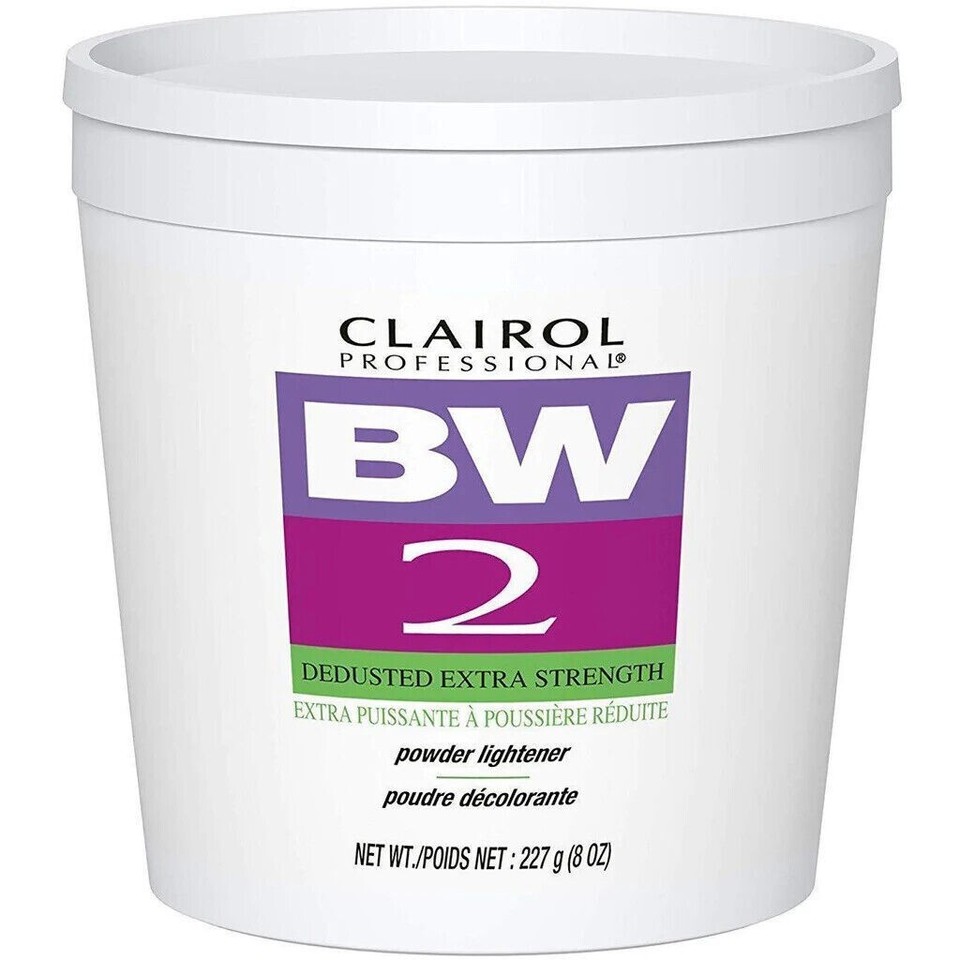 Clairol Professional BW2 Tub Powder Lightener Extra-Strength Hair ...