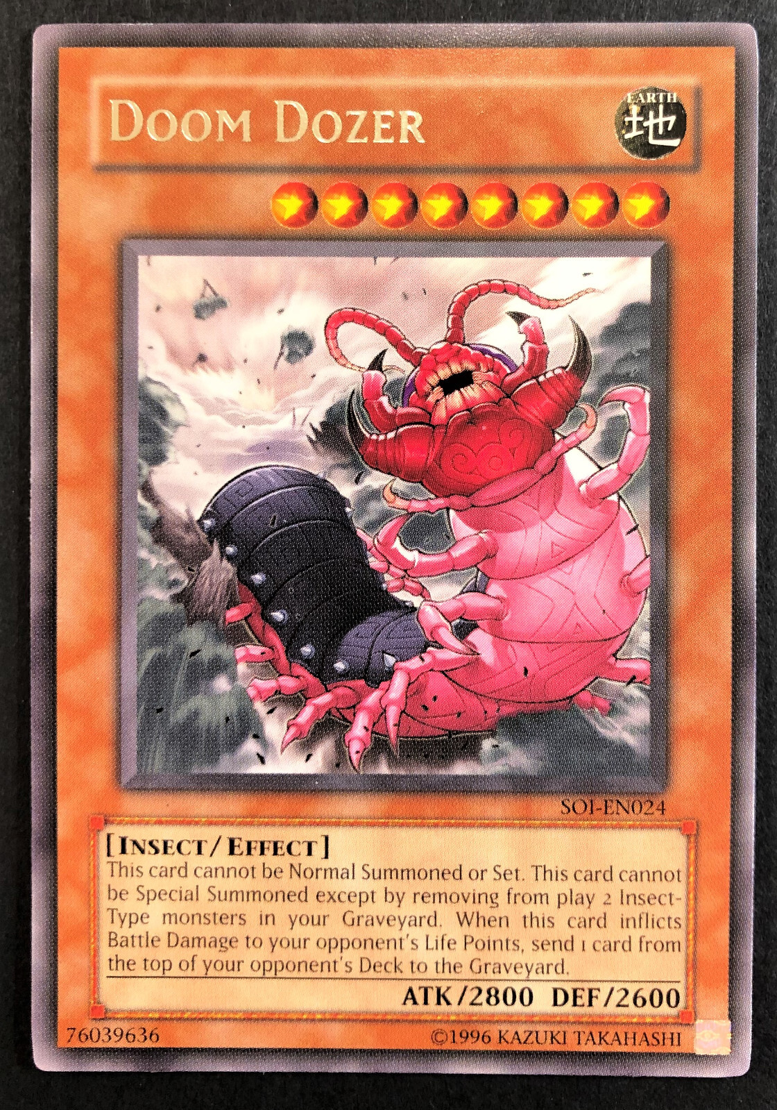 YuGiOh - Doom Dozer (SOI-EN024) - Shadow of Infinity - Rare - Unlimited ...