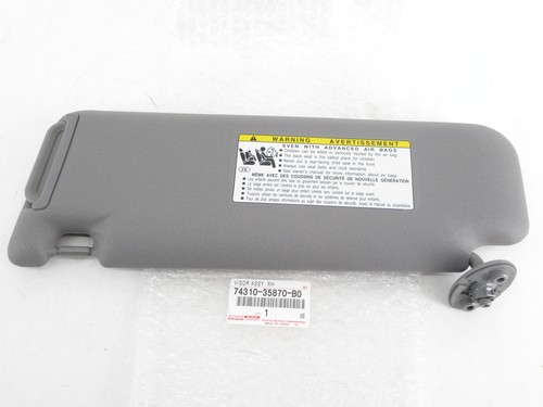 Genuine OEM Toyota 74310-35870-B0 Passenger Sun Visor 2004-2008 4Runner ...