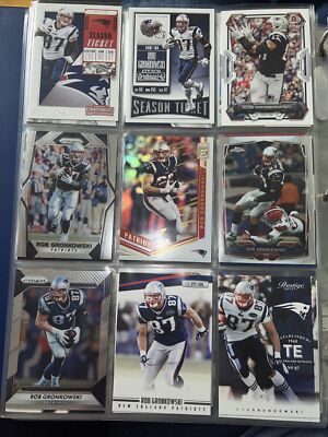 9 Card Rob Gronkowski Patriots Buccaneers Will Combine Shipping AL71 | eBay