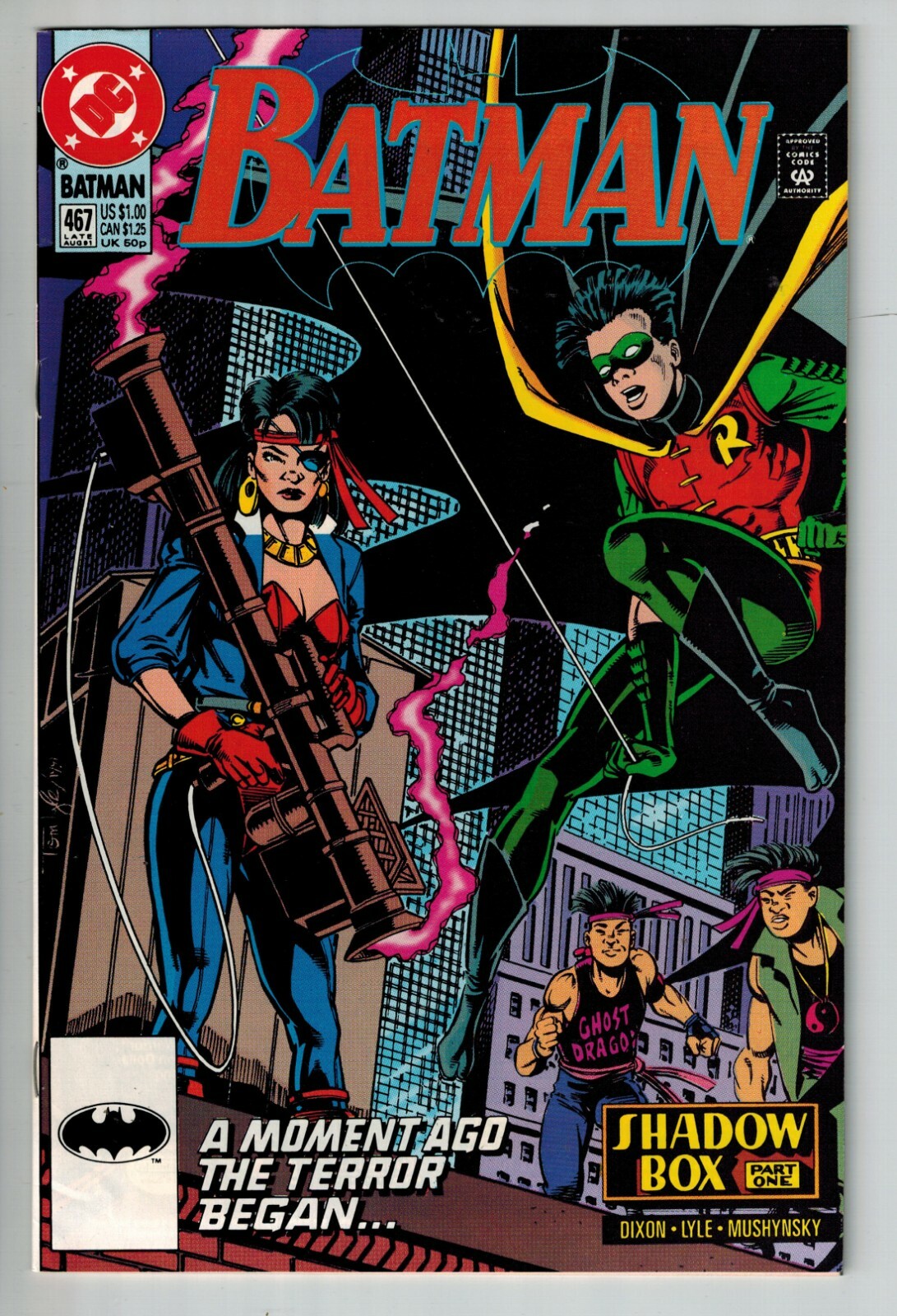 Batman 467, 468, 469 & 470 - Shadow Box parts 1-3; War of the Gods ...