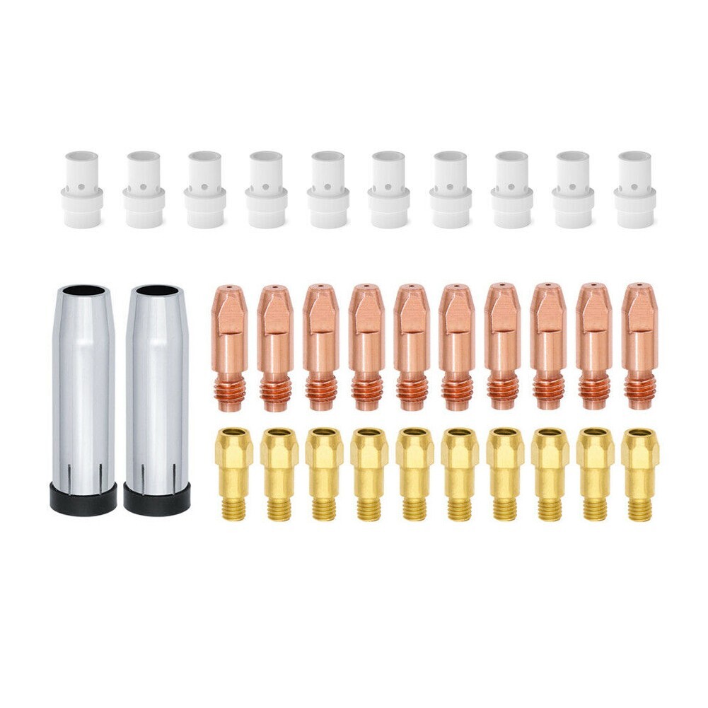 Welding Tool Gas Nozzle Tip 0.8mm 0.030\" Copper For Binzel Gas Diffuser | eBay