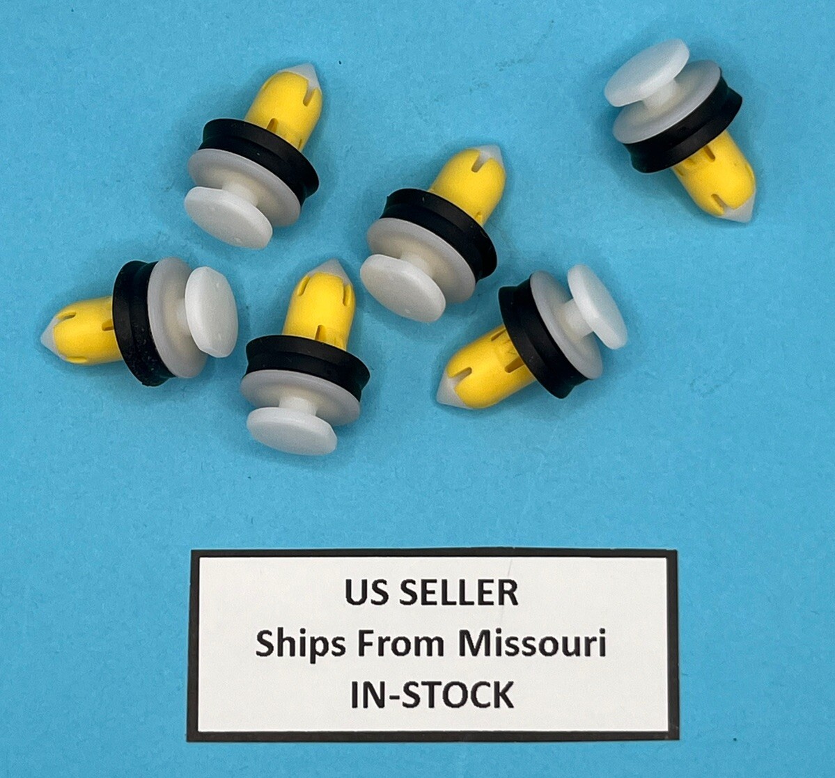(PACK of 6) Door Panel Retainer Clips Push Pin for Jeep 06513137AA | eBay